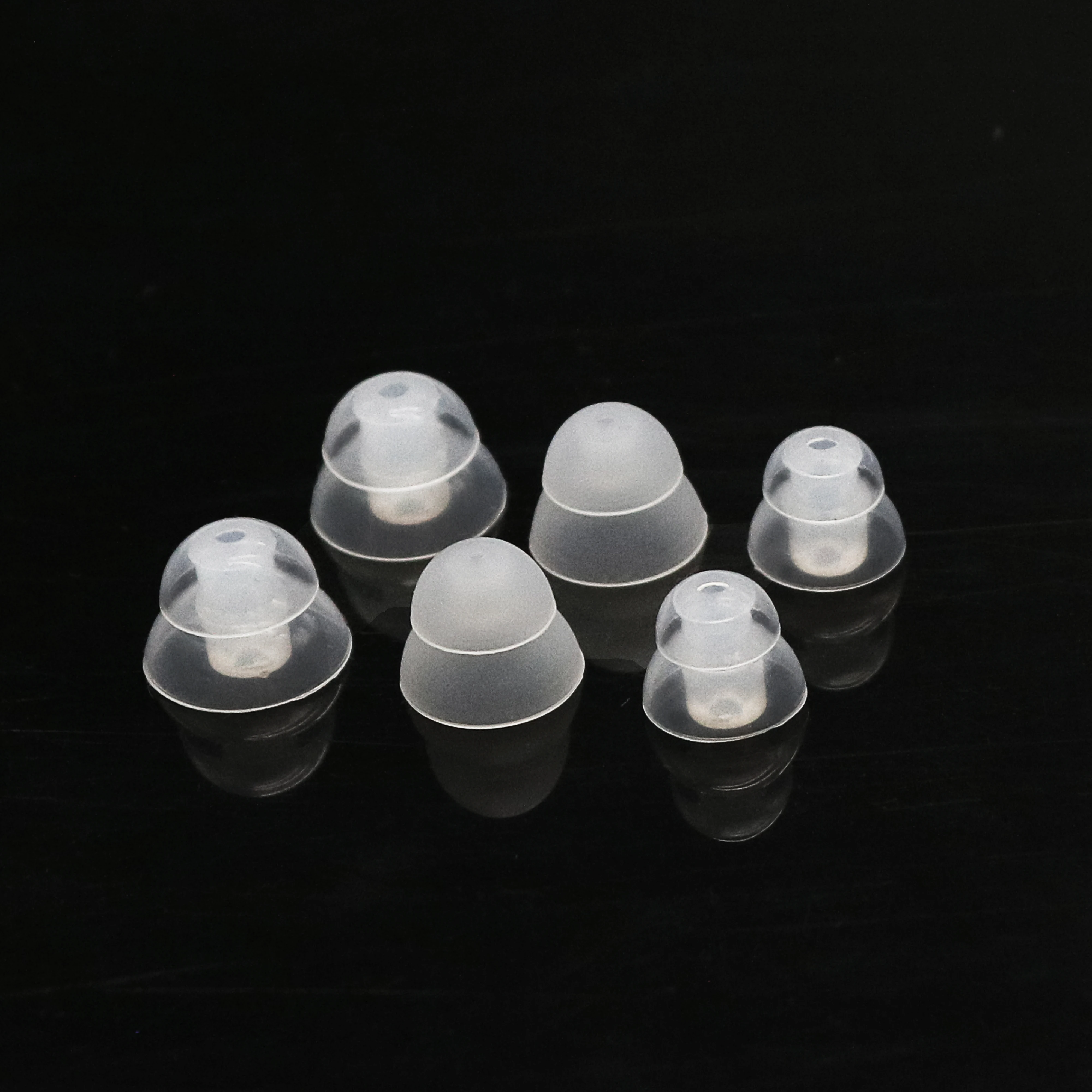 Eartips-fit-hearing-aids-and-in-ear-headphone-double-layer-silicone-large-medium-sized-earplugs ...