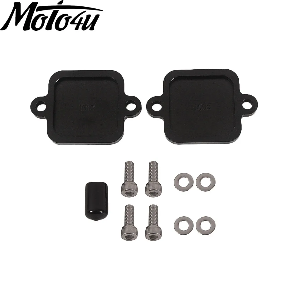 Motorcycle Smog Block Off Plates Cover For KAWASAKI ZX10R 2011-2017 ...
