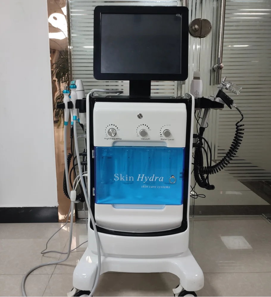Hydraface 13 In 1 프로페셔널 2022 다이아몬드 필링 산소 테라피 미백 20 기계, 스킨 케어 하이드레이더마브 ...