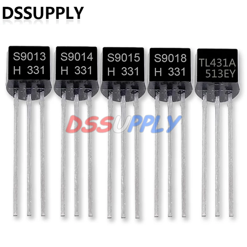 50PCS-TL431-TO-92-78L05-Triode-Transistor-S9013-S9014-S9015-S9018-TO92 ...