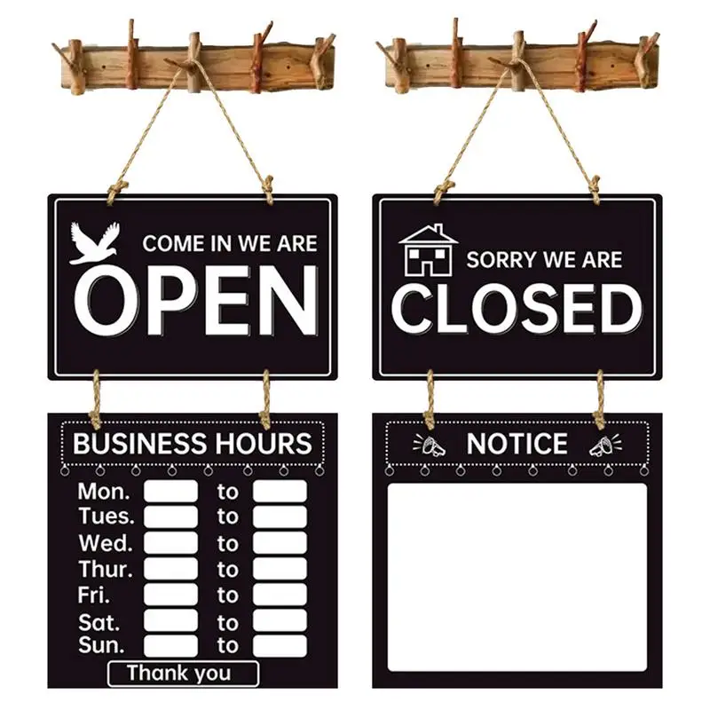 Open-Closed-Sign-Opening-Hour-Sign-Double-Sided-Changeable-Business ...