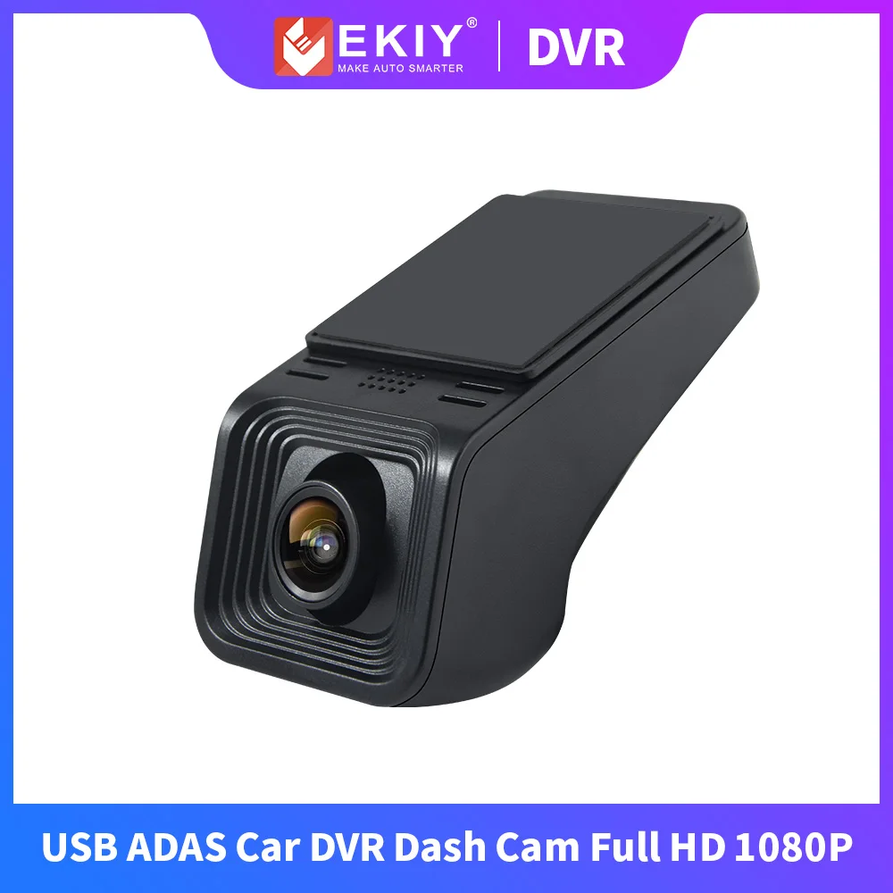 Ekiy usb adas dvr traço cam completa hd 1080p para a navegação do ...