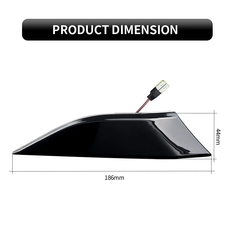 2 шт. динамический светодиодный боковой габаритный фонарь указателя ...