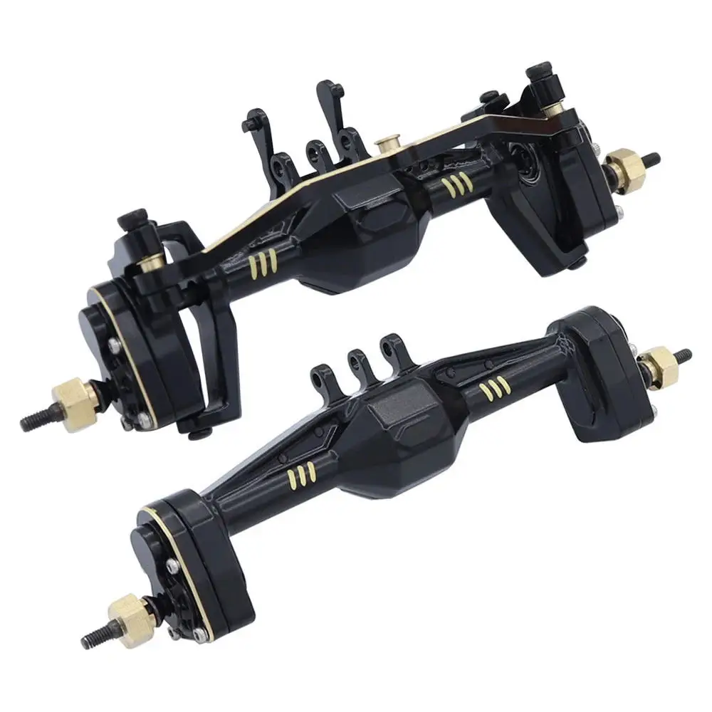 TRX4M Black Coating Brass Front Rear Portal Axle for 1/18 RC Crawler ...