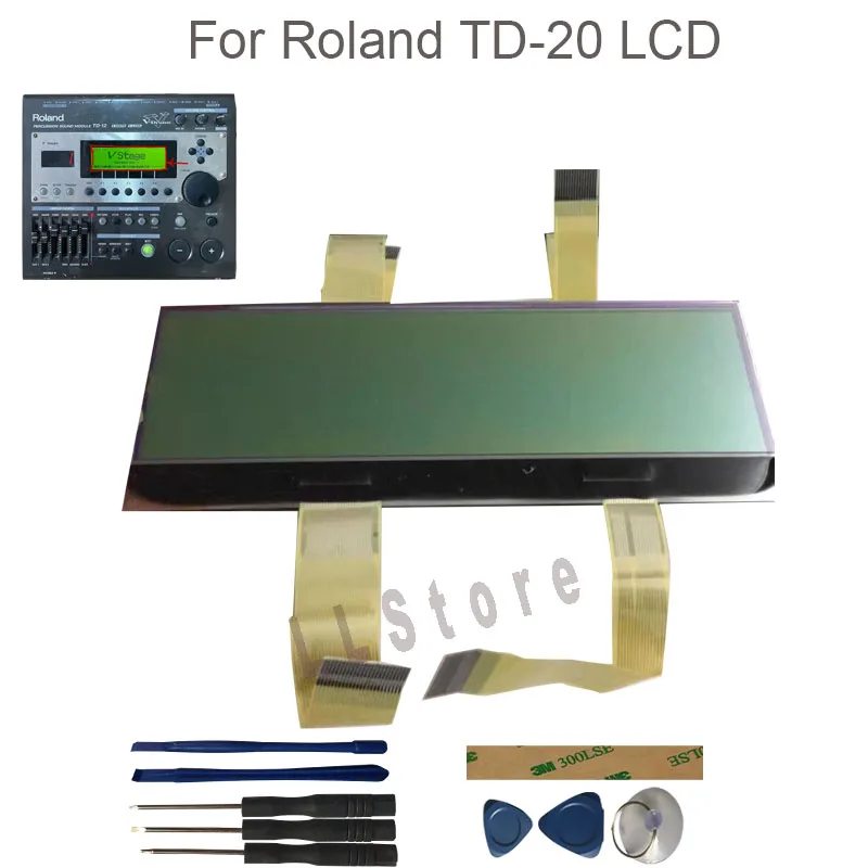 Tested-New-For-Roland-TD-20-LCD-LCD-Display-Digitizer-Sensor-Panel ...