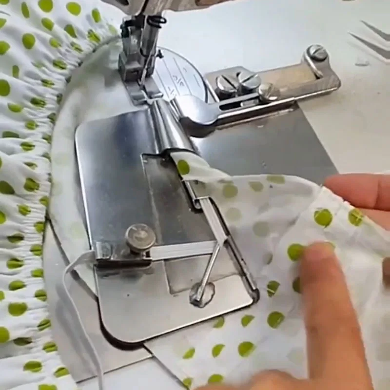 Hemming-Folder-with-The-Device-Clipping-Rubber-String-Elastic-Band ...