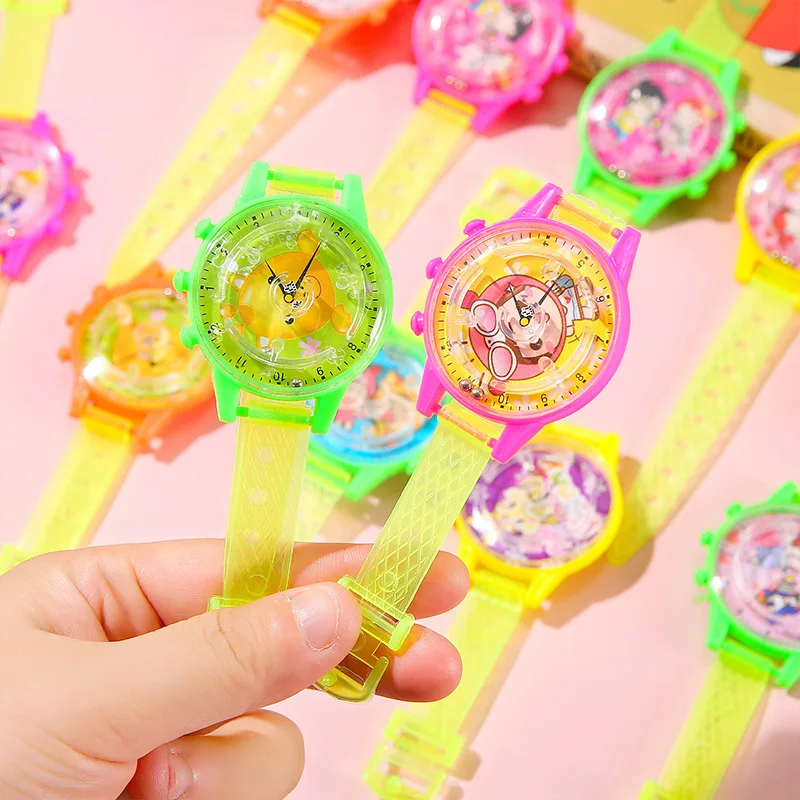 10pcs-Cute-Maze-Watch-Kids-Intelligence-Rollerball-Watch-Toy-for ...