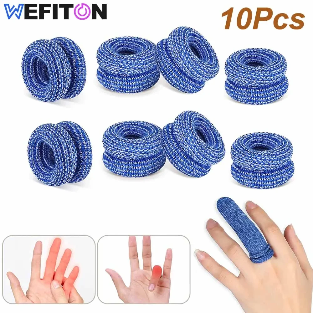 10Pcs-Tubular-Bandage-Dressings-Finger-Toe-Cots-Toe-Sleeves-Thumb ...