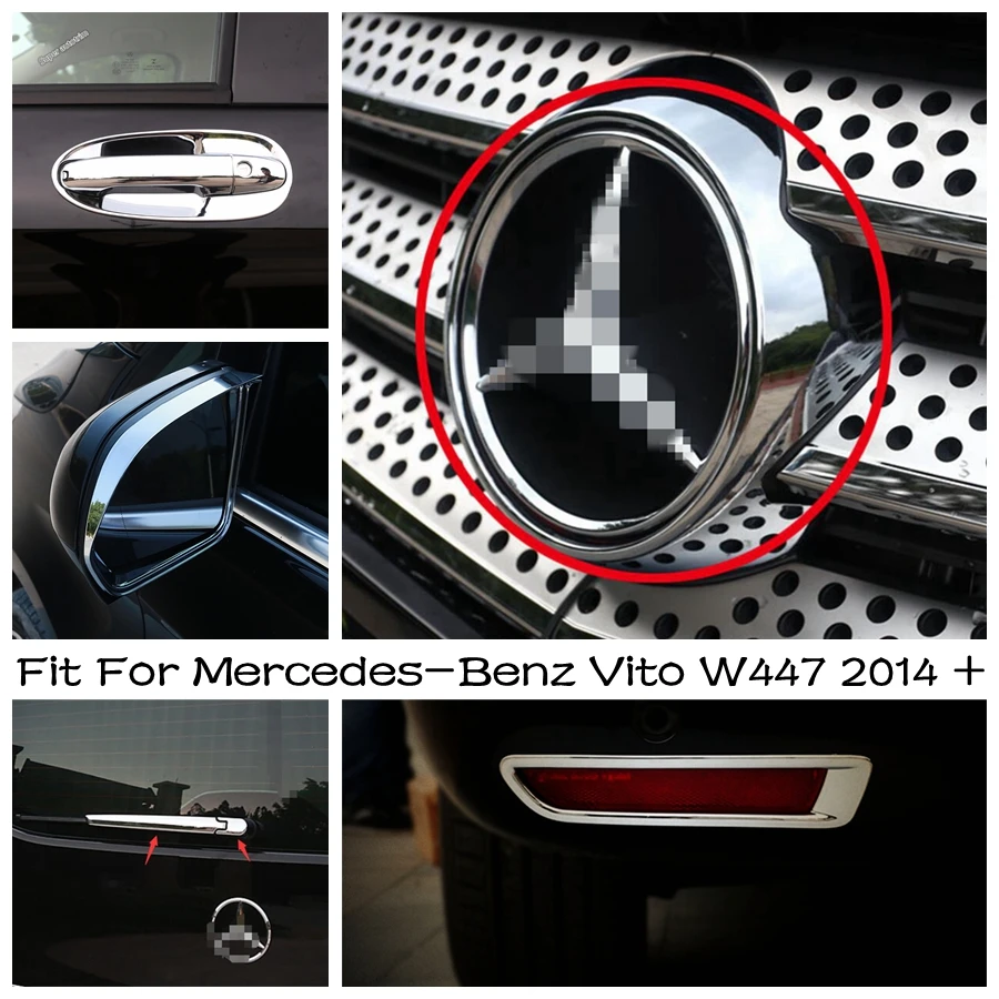 Front Grille Head Logo / Door Handle Catch Cap / Rearview Mirror Cover ...