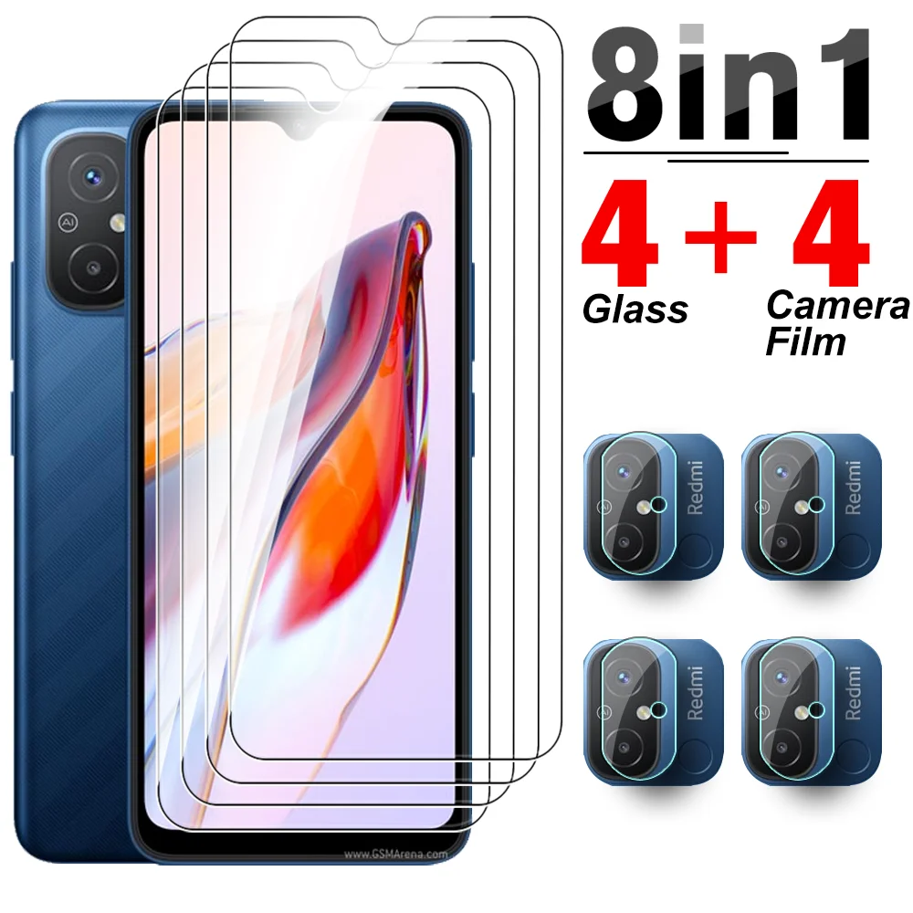 HD Glass For Redmi 12C 8TO1 Tempered Glass Camera Lens Film For Xiaomi ...