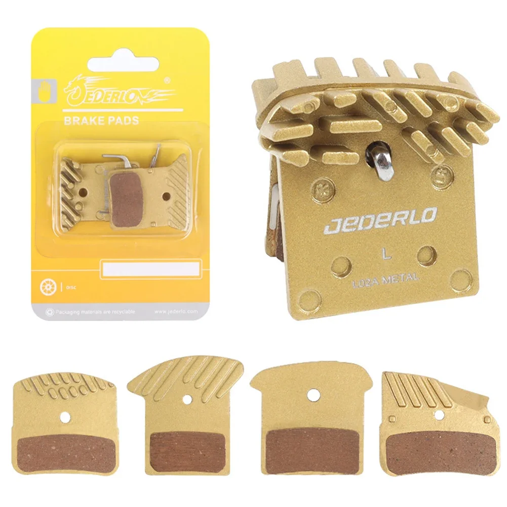 JEDERLO All-metal brake pads for mountain bikes L01A L02A L03A L04A ...