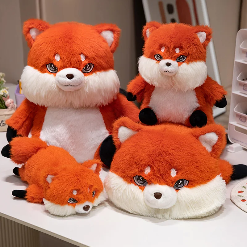 New-Huggable-Cute-Fat-Fox-Doll-Stuffed-Animal-Plush-Toys-Children-Kids ...