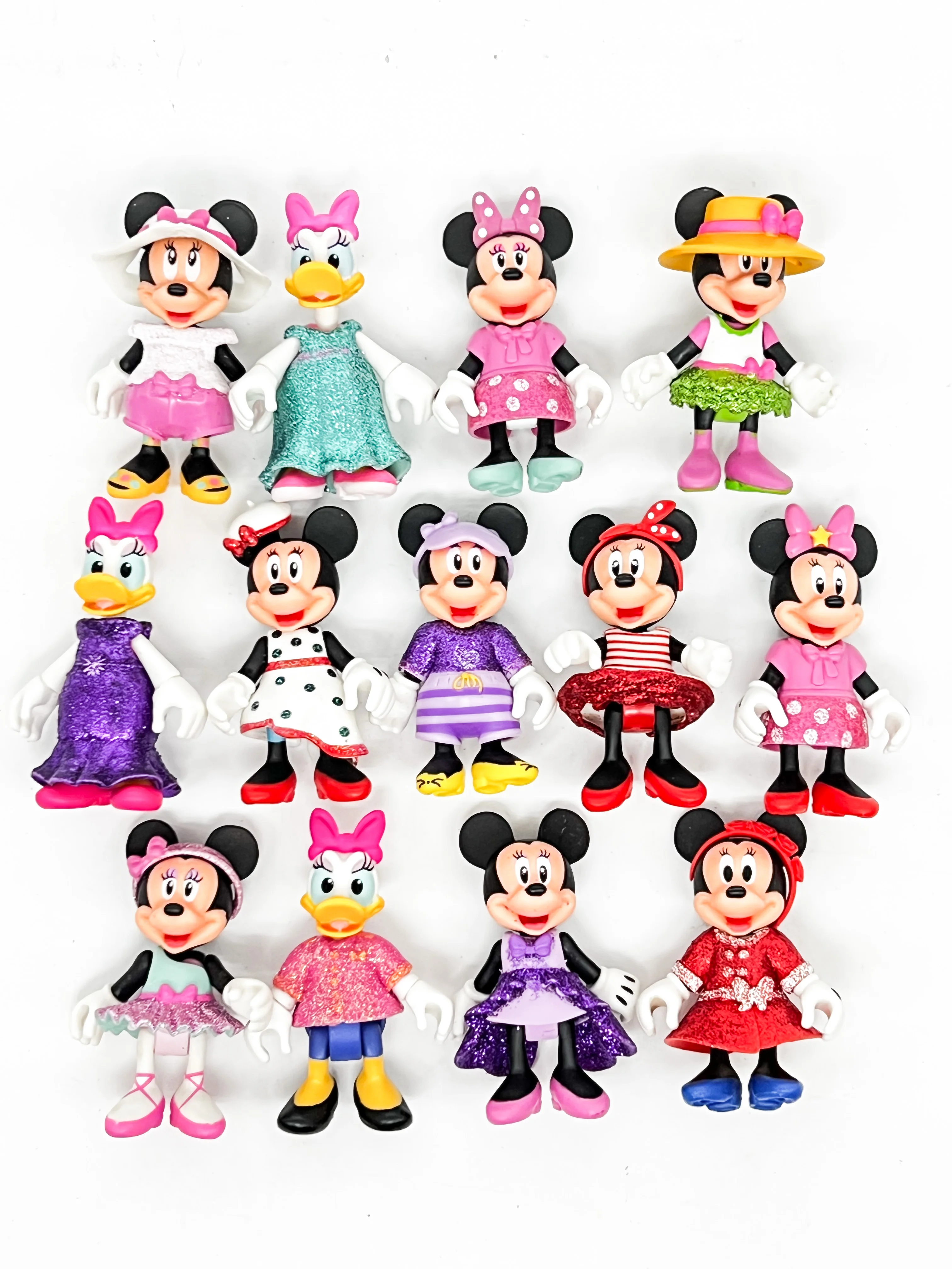 Genuine-Disney-Cartoon-Mickey-Minne-Daisy-Figures-Articular-Mobility-Ornament-Cute-Model ...