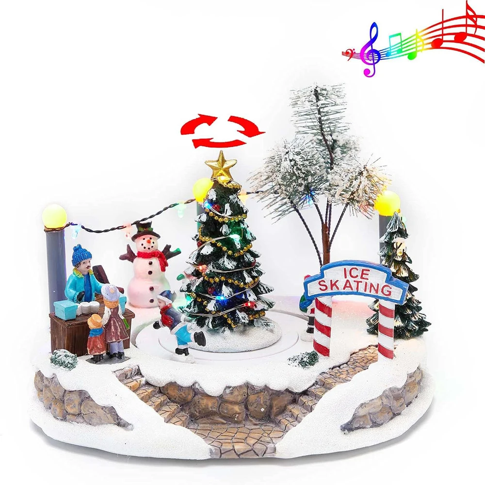 Animated Christmas Snow Scenes