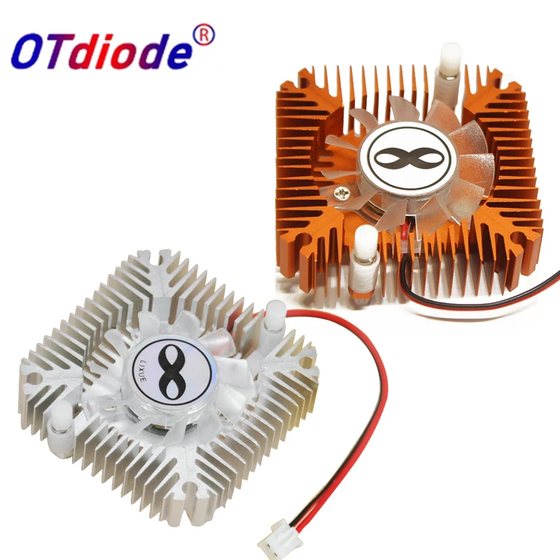 LED-Heatsink-Cooling-Aluminum-With-Fan5V-12V-Radiator-Cooler-Heat-Sink ...