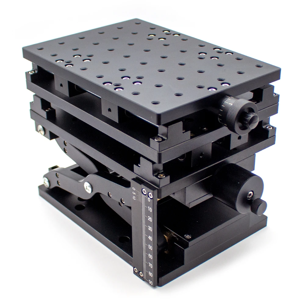 XYZ-3-Axis-Moving-Table-Portable-Manual-Slide-Table-Translation-Stage ...