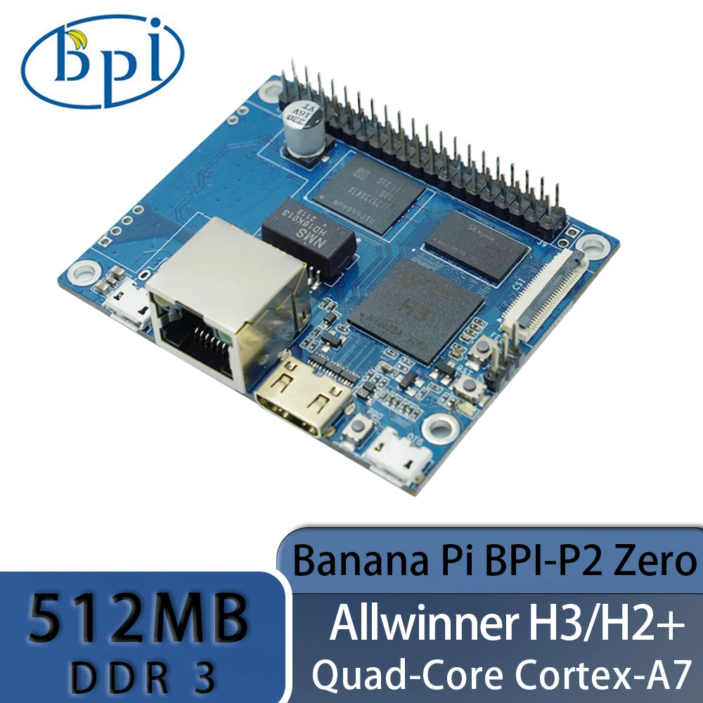 Banana Pi Bpi-p2 Zero With 512mb Ram 8gb Emmc Development Board, Can ...