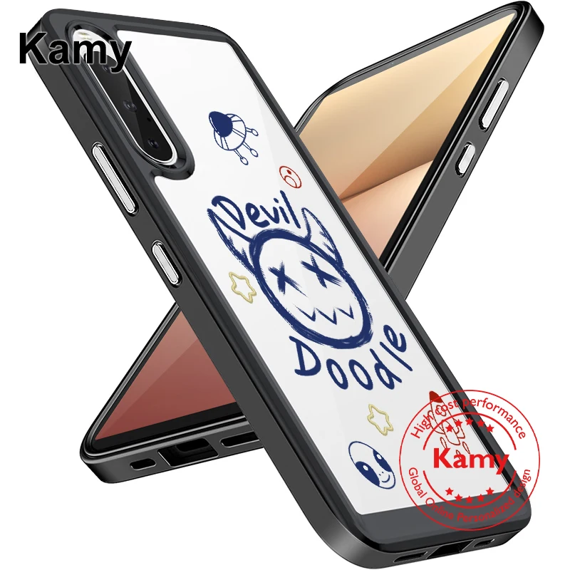 Kamy-Shockproof-Case-For-Sony-Xperia-10-V-5G-Cartoon-Pattern-Airbag ...