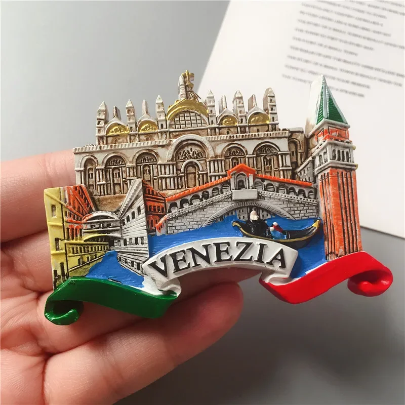 European-Souvenir-Refrigerator-Magnets-Milan-Venice-Italy-European ...