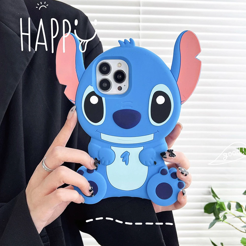 Case-For-iPhone-14-13-Cute-Cartoon-Fun-Funny-Kawaii-3D-Animal-Character ...