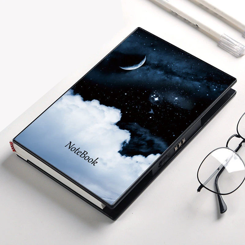 A5-Creative-Diary-with-Lock-Notebook-Cute-Functional-Planner-Lock-Book ...