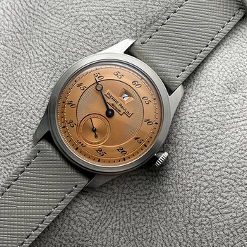 Pierre Paulin Jumping Hour Stadium Dial pour homme, montre mécanique ...