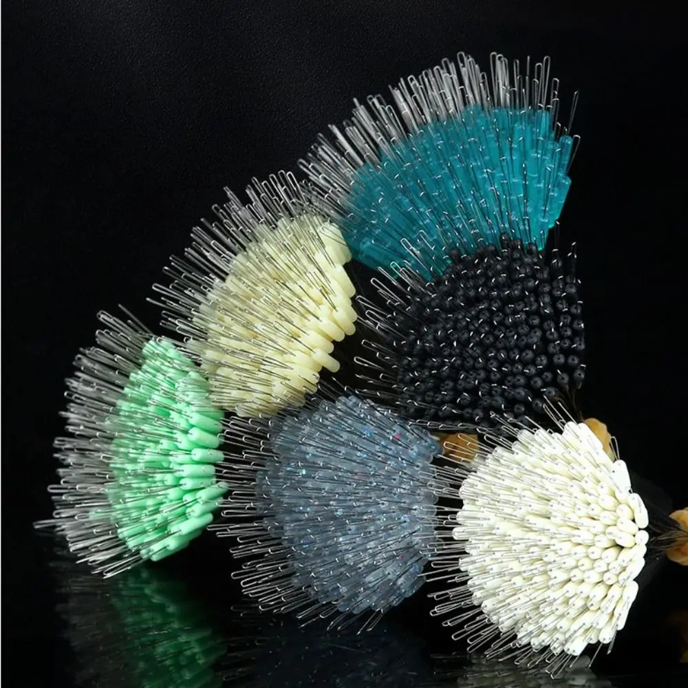 200pcs/Pack Silicone Space Bean Stopper Professional Fishing Float Anti ...