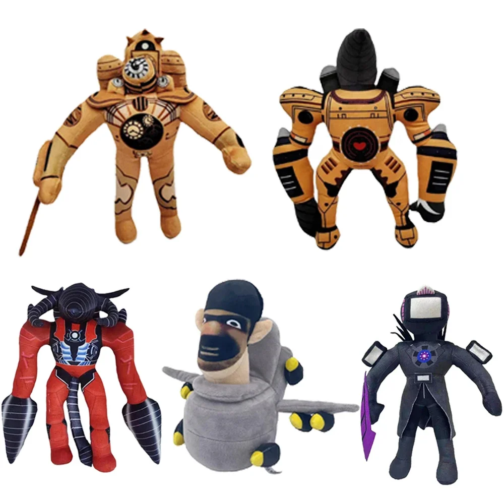 New-Skibidi-Toilet-Plush-Toys-Titan-Speakerman-Camera-TV-Man-Cartoon ...