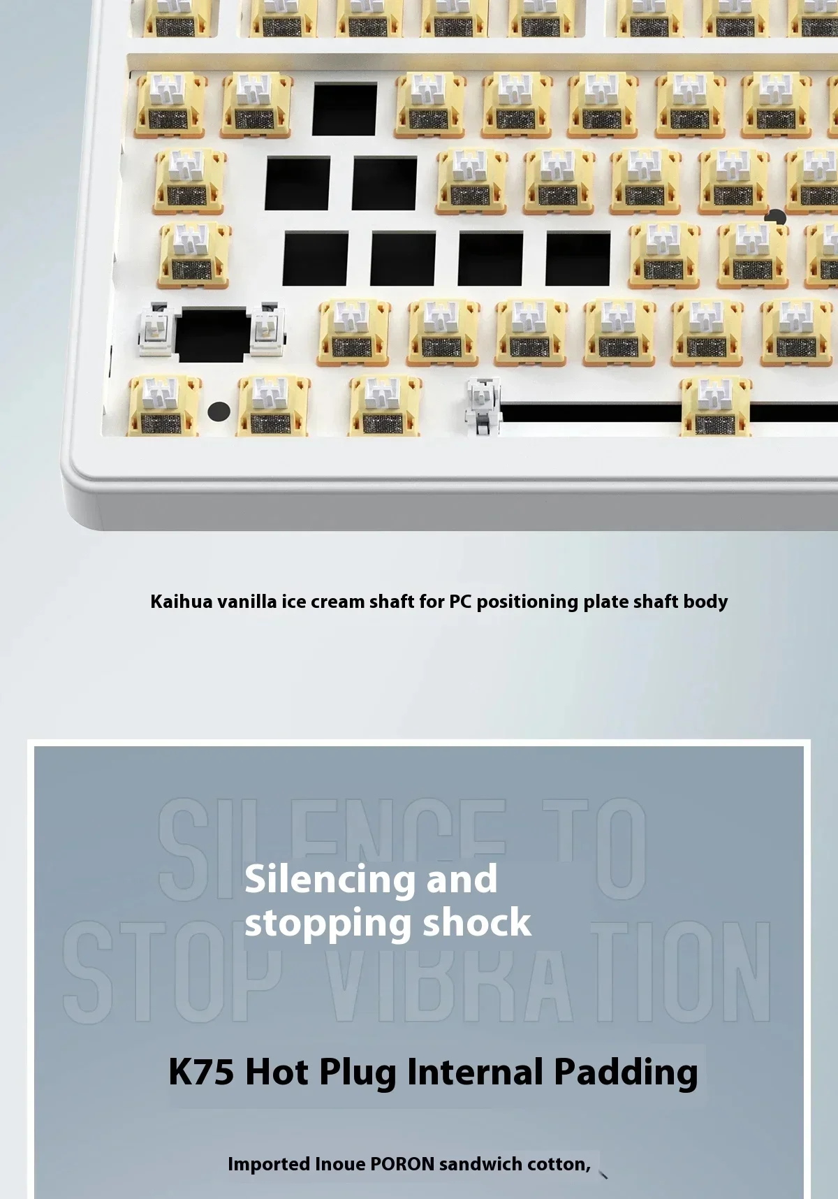 FEKER K75 75% RGB Hot-Swappable Mechanical Keyboard