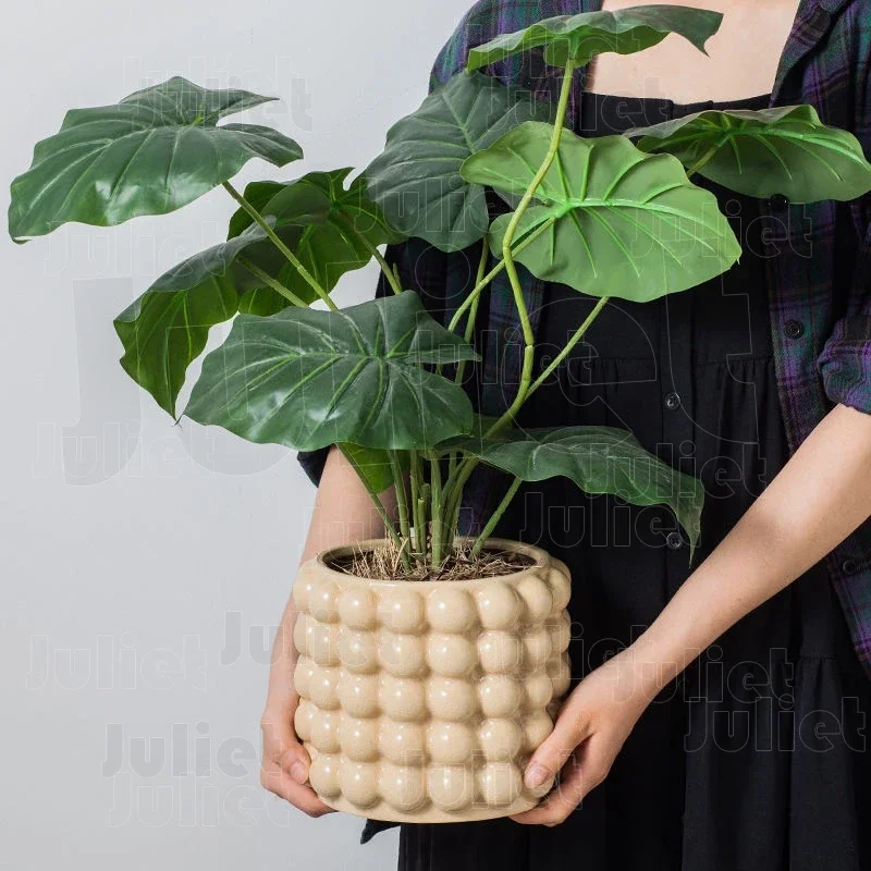 Nordic Style Vase Modern Solid Color Vases Ceramic Flowerpot Dedicated ...