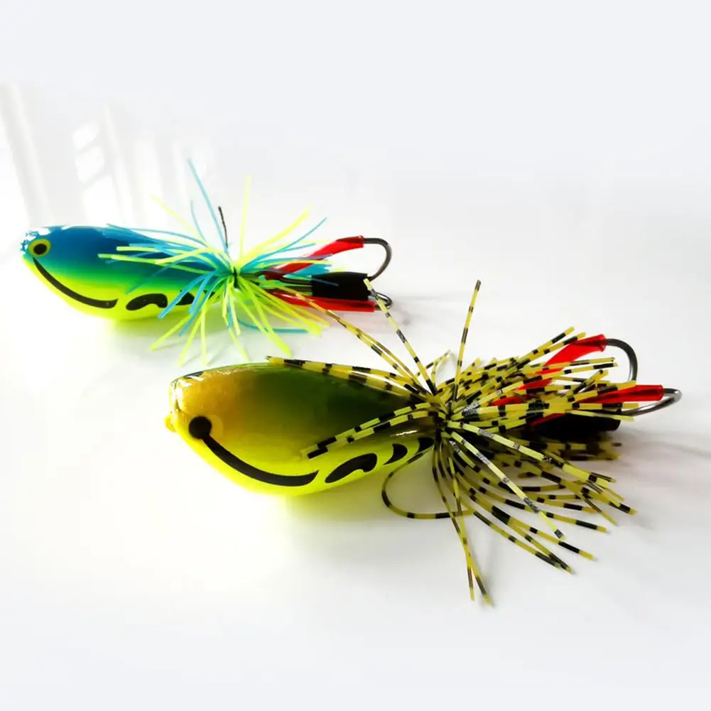 Thunder-Frog-Double-Hook-Fishing-Lure-isca-artificial-dif-cil-acess ...