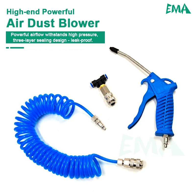 4x6mm-Heavy-Duty-Air-Dust-Blow-Gun-Kit-50cm-Long-Pneumatic-Coiled-TPU ...