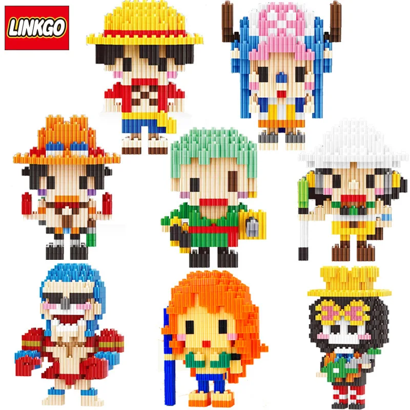 One-Piece-Connection-Building-Blocks-Luffy-Chopper-Nami-Sanji-Zoro ...