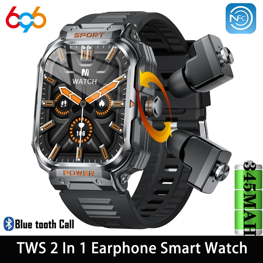Smart-Watch-2-In-1-TWS-Headset-Blue-Tooth-Call-Heart-Rate-Sports ...