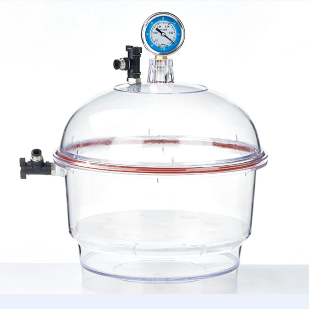 250MM-Polycarbonate-Vacuum-Dryer-Laboratory-Transparent-Vacuum-Drying ...
