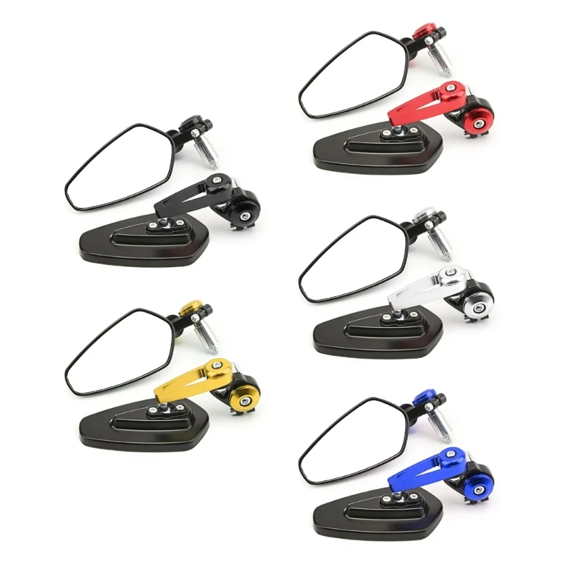 R9CC-Aluminum-Alloy-Motorbike-Bar-End-Mirrors-Side-Handlebar-Mirror ...