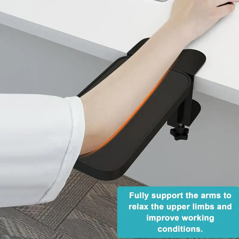 Mouse-pad-Attachable-Board-Armrest-Pad-Desk-Computer-Table-Support ...
