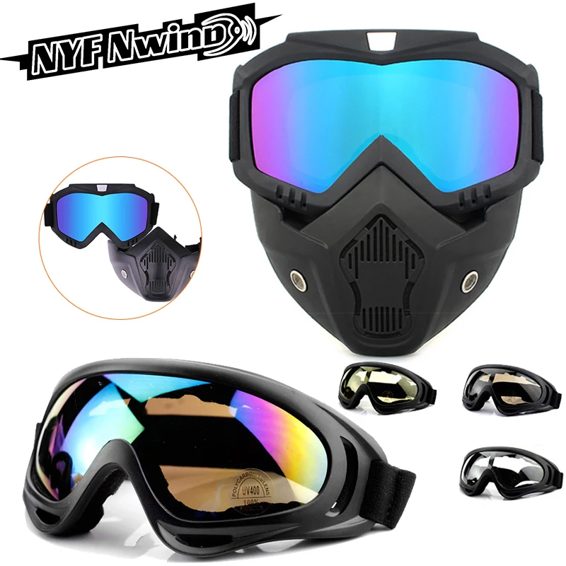 Outdoor-Sport-Windproof-Face-Mask-Goggle-Motorcycle-Glasses-Snowboard ...