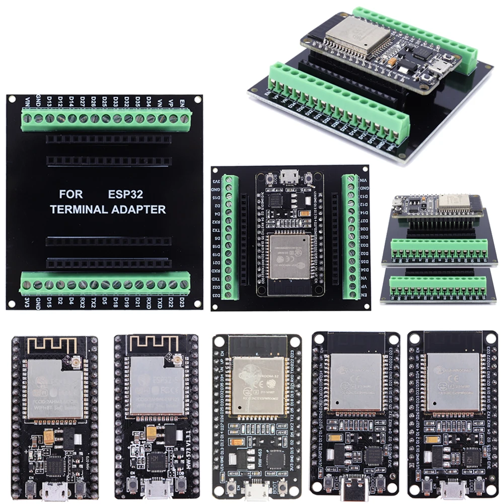 ESP32-Development-Board-TYPE-C-Micro-USB-CH340C-CP2102-ESP32-WiFi ...