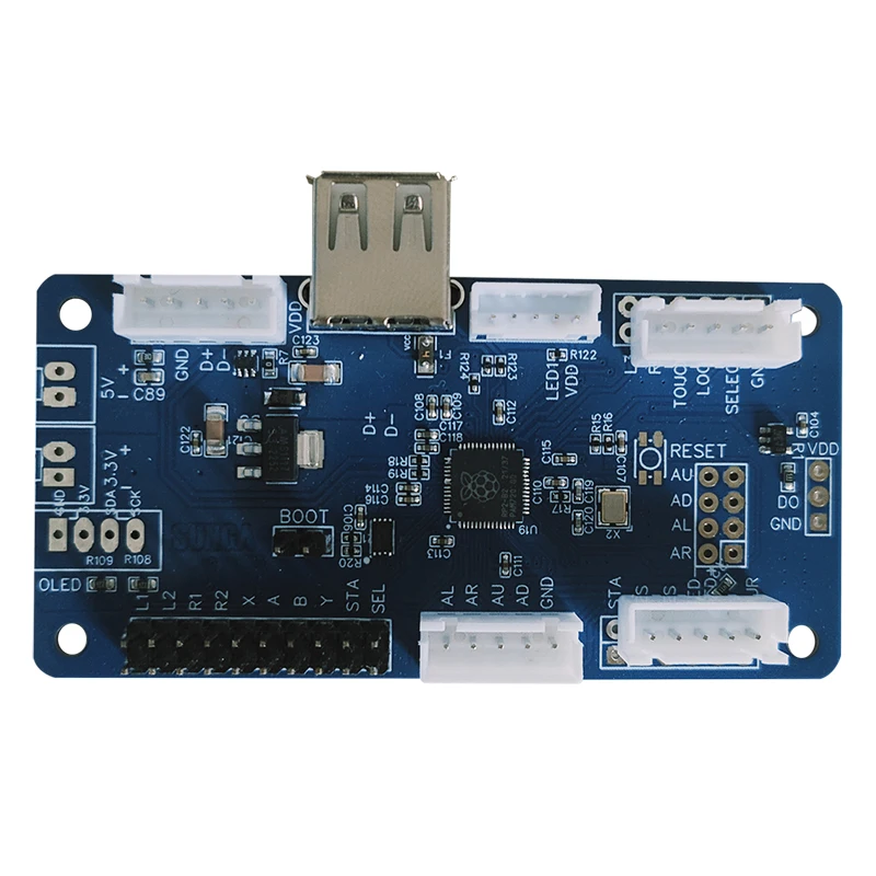 Zero-Delay-Raspberry-Pi-Pico-Expansion-Chip-RGB-OLED-Control-Joystick ...