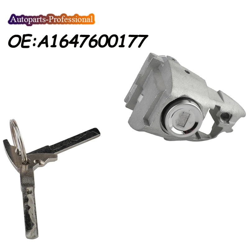 Car Auto accessorie Front Door Lock Cylinder W/Key LH A1647600177 ...