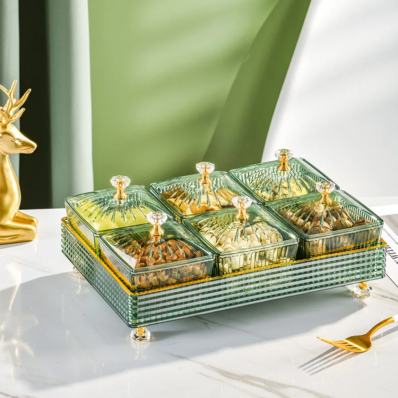 Candy Plate Light Luxury Nordic Fruit Box Home Living Room Small Snacks ...