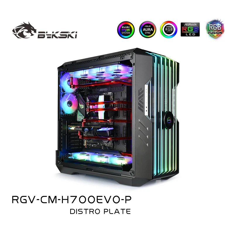 Bykski-Acr-lico-Distro-Placa-Board-Solu-o-Cooler-Cooler-Master-Kit-para ...