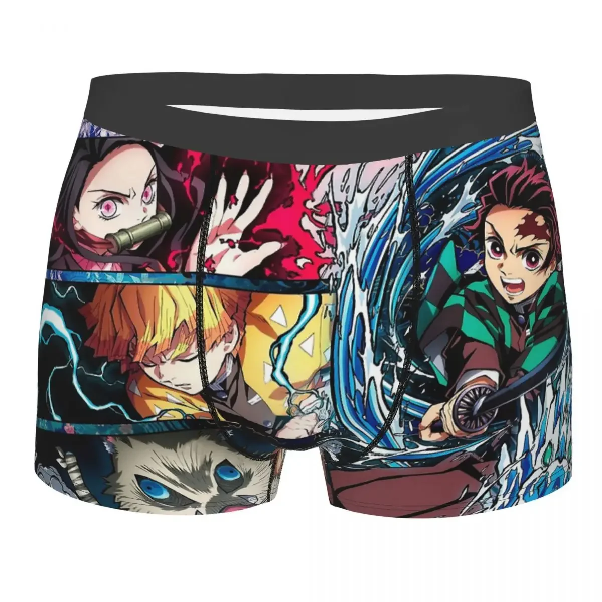 Kimetsu-No-Yaiba-Demon-Slayer-Anime-Calzoncillos-Bragas-de-algod-n-Ropa ...