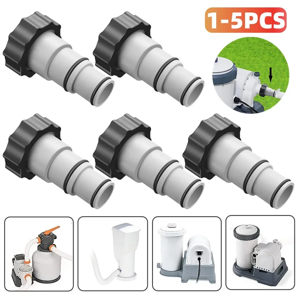 1-2-3-4-5Pcs-Swimming-Pool-Pipe-Hose-Holder-for-Intex-Threaded ...