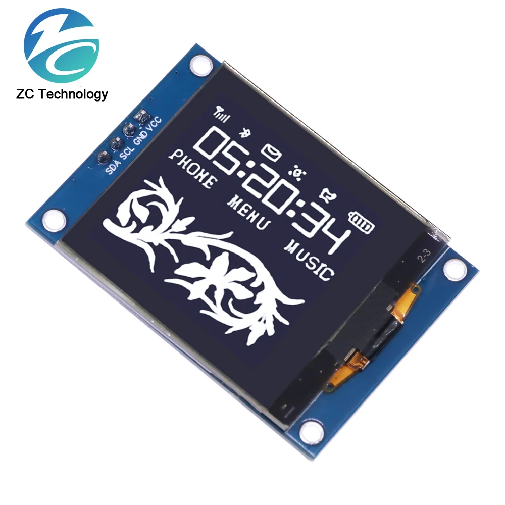 ALL NEW 1.5 Inch 128x128 OLED Shield Screen Module High quality Product ...