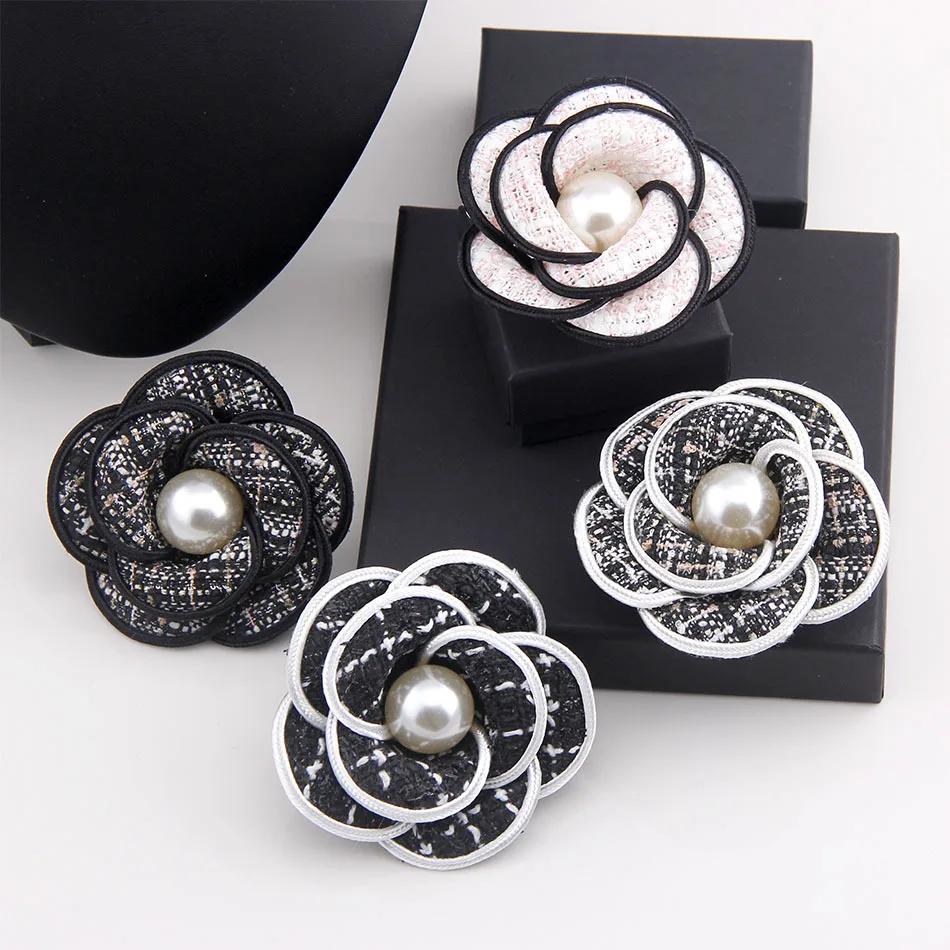 luxury-women-s-brooches-for-clothes-Vintage-female-brooch-wool-camellia ...