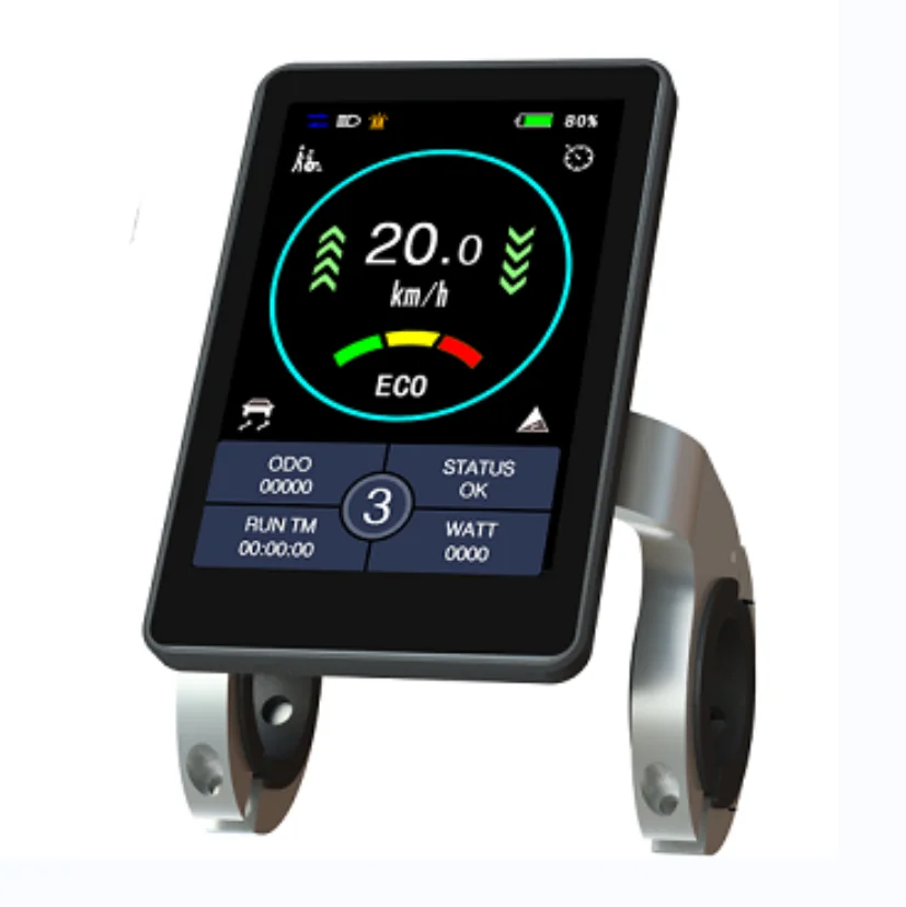 DMHC TC600 LCD Display Electric Bike Instrument Monitor e-Bike ...