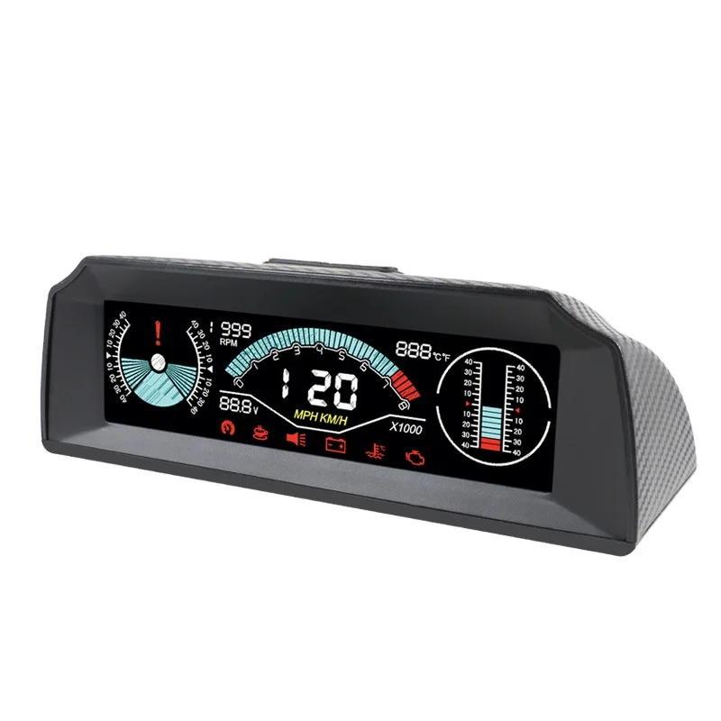 Hot Selling Mini Multifunction Horizontal Speedometer Car Vehicle Auto ...