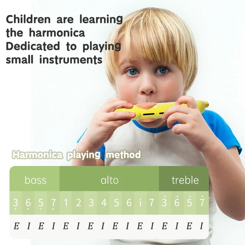 Children-Harmonica-Musical-Instrument-Toys-Music-Teaching-Aids-Puzzle ...